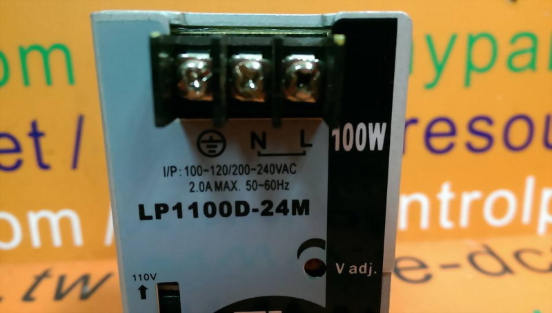 REIGNPOWER DIN RAIL POWER SUPPLY LP1100D-24M
