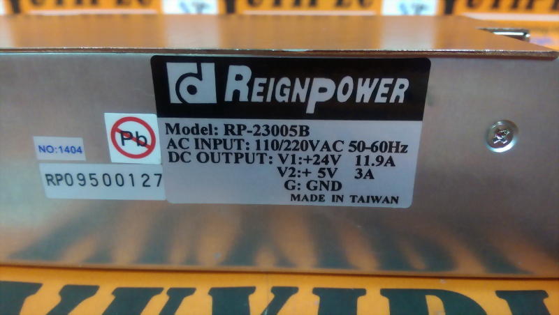 REIGNPOWER RP-23005B SWITCHING POWER SUPPLY
