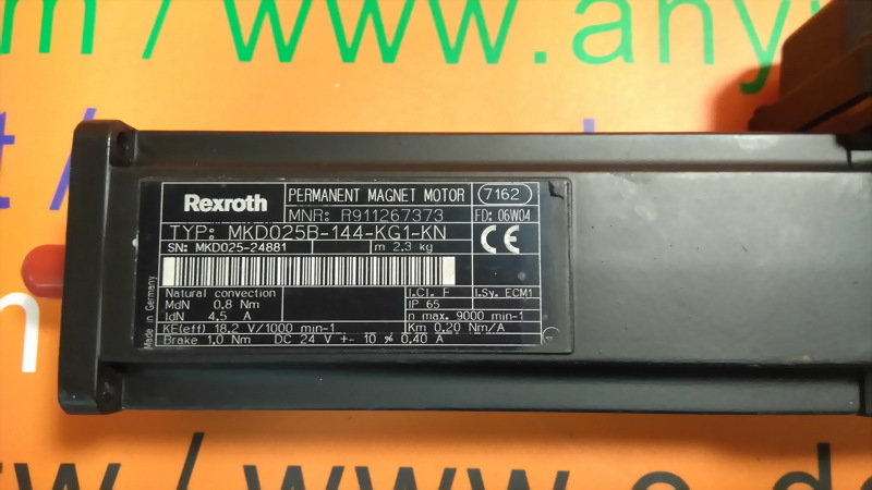 REXROTH PERMANENT MAGNET MOTOR