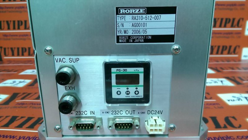 RORZE RA310-512-007 WAFER ALIGNER PREALIGNER ROBOT