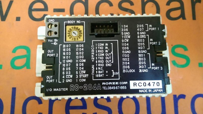 RORZE RC-204A I/O MASTER