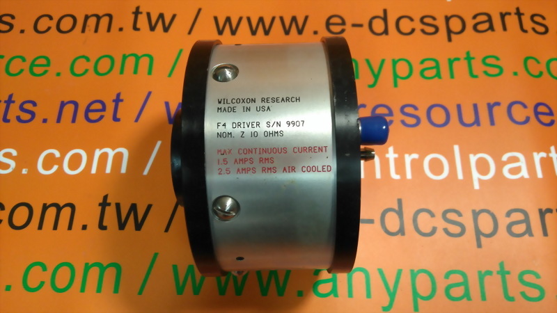 WILCOXON RESEARCH F4 ELECTROMAGNETIC SHAKER