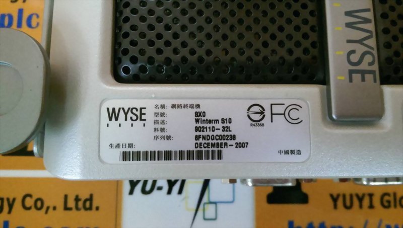 WYSE 8X0 WINTERM 810 THIN CLIENTS AND TERMINALS