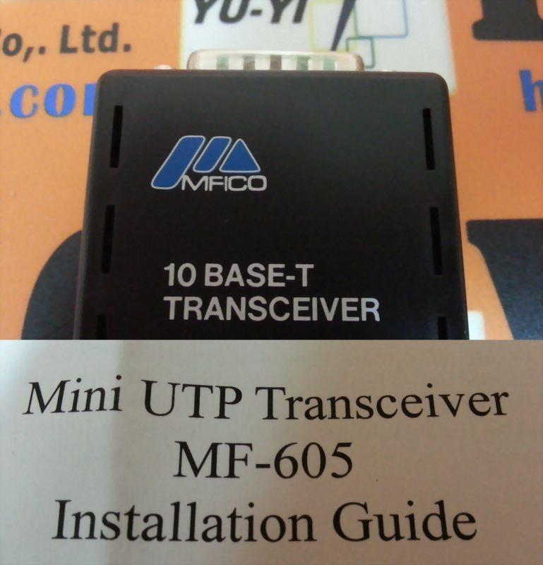 10 BASE-T MINI UTP TRANSCEIVER -NEW