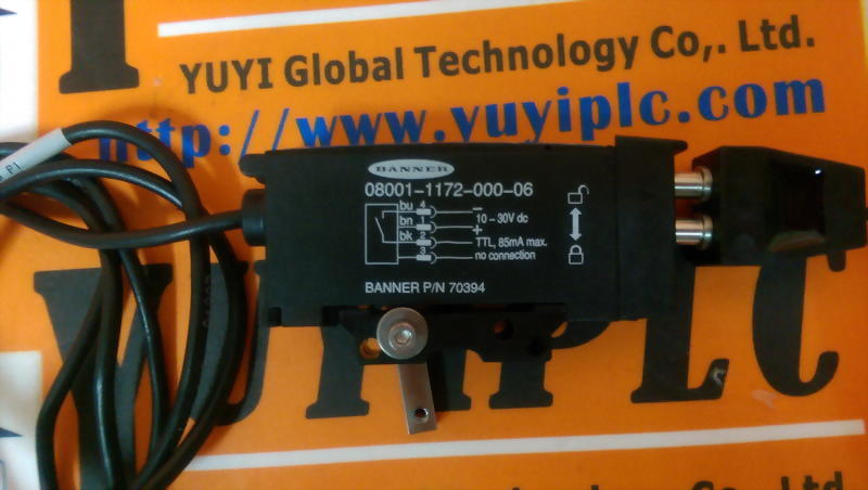 BANNER 08001-1172-000-06 OPTICAL FIBER AMPLIFIER