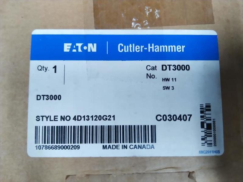 EATON CUTLER-HAMMER DIGITRIP SERIES 3000 OF PROTECTIVE RELAY