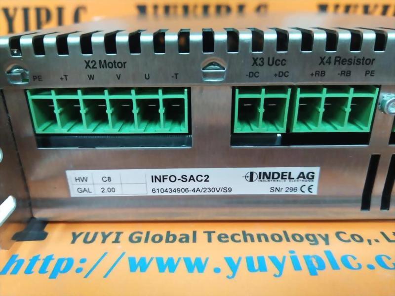 INDELAG INFO-SAC2 INDEL HIGH PERFORMANCE SERVO LINE DRIVE