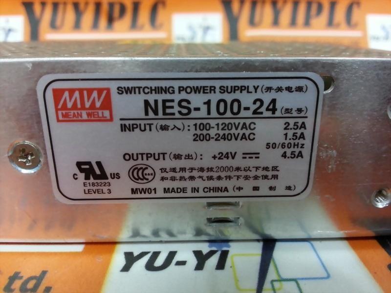 MEAN WELL NES-100-24 SWITCHING POWER SUPPLY