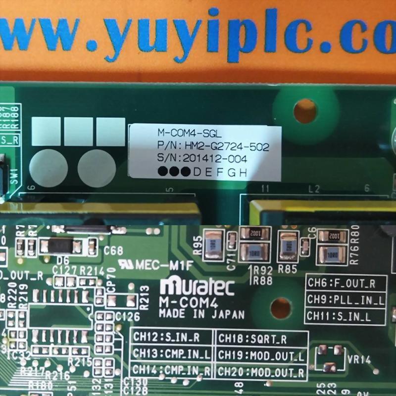 MURATEC M-COM4-SGL HM2-G2724-502 MEC-M1F1 PC BOARD