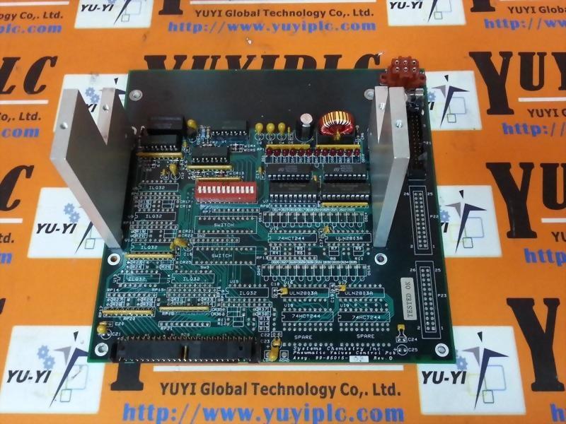 SYSTEMS CHEMISTRY 99-85015-03 REV D PNEUMATIC BOARD