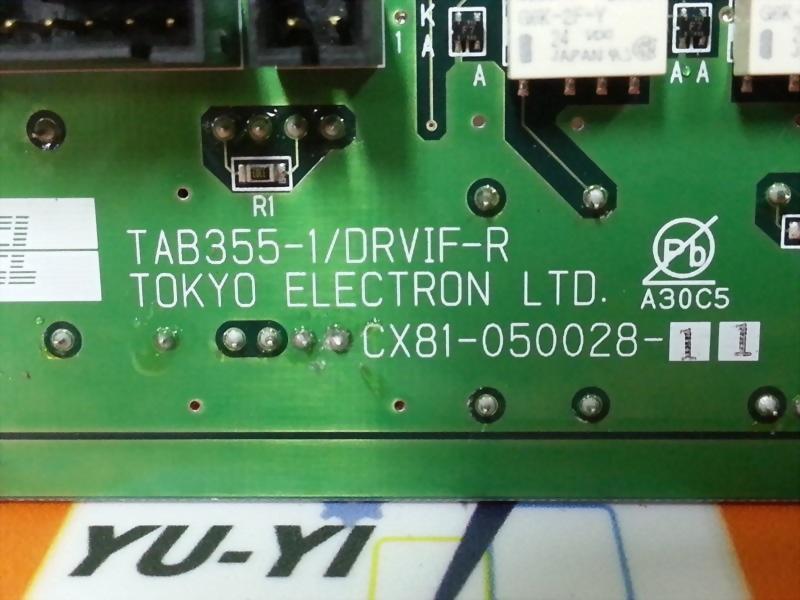 TOKYO TAB355-1/DRVIF-R / CX81-050028-11 BOARD