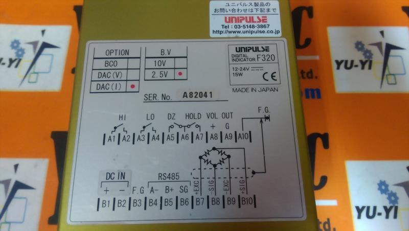 UNIPULSE F320 DIGITAL INDICATOR