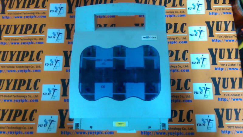 WOHNER LTS-2 400A BUS BAR DISCONNECT BUSSMANN