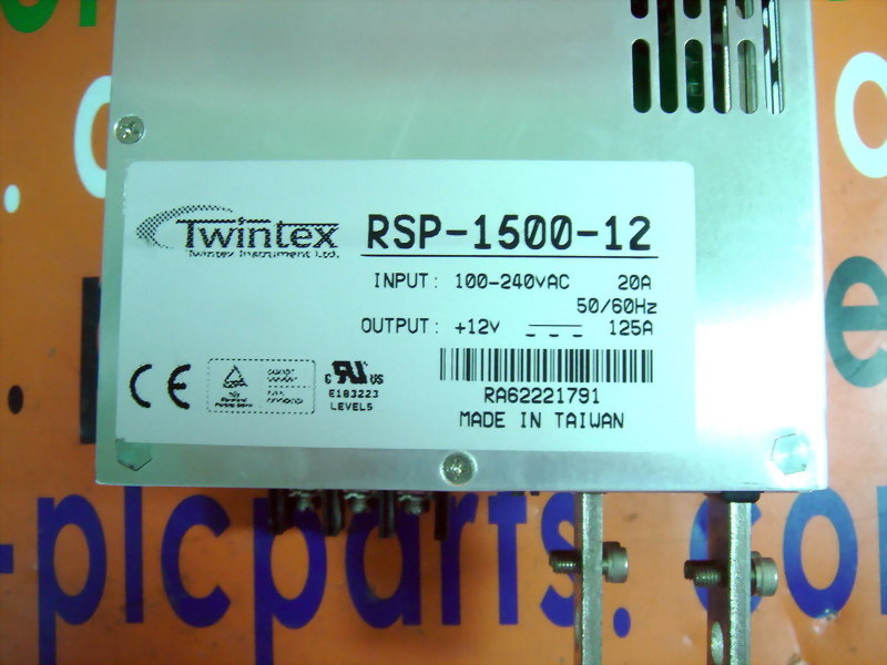 TWINTEX POWER SUPPLY RSP-1500-12 S/N RA62221791
