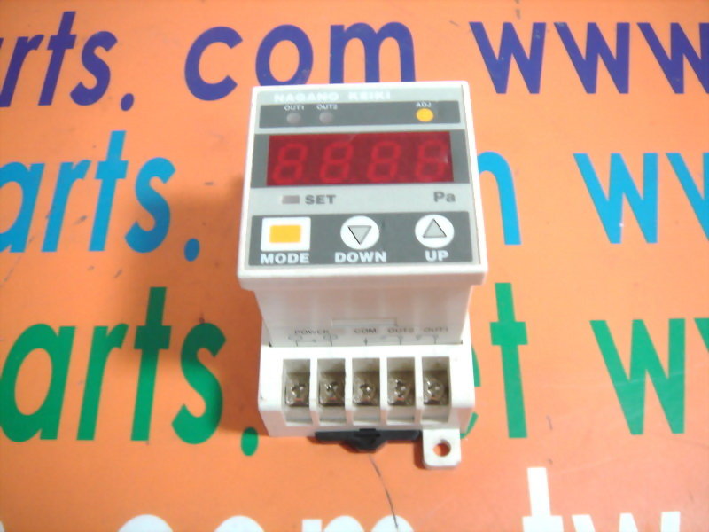 NAGANO KENKI DIGITAL DIFFERENTIAL PRESS GAUGE GC62(RANGE -50~50PA)