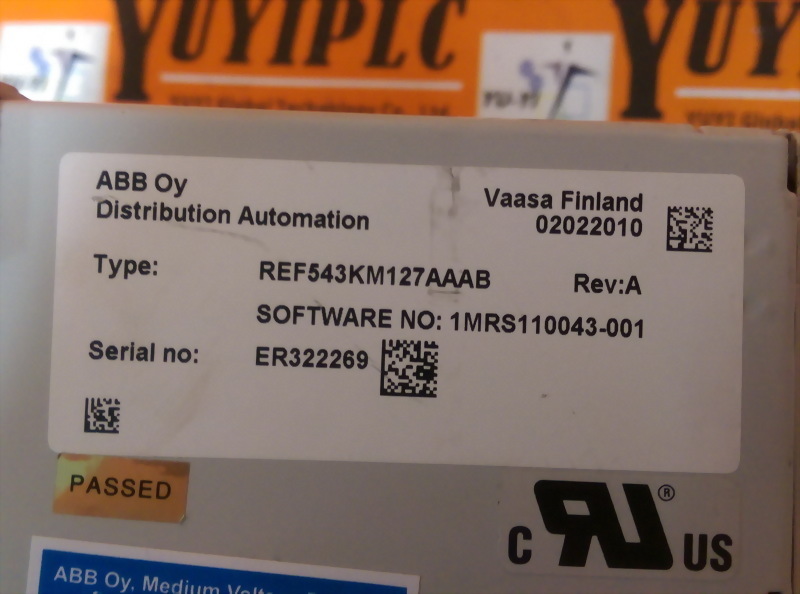 ABB REF543KM127AAAB DISTRIBUTION AUTOMATION