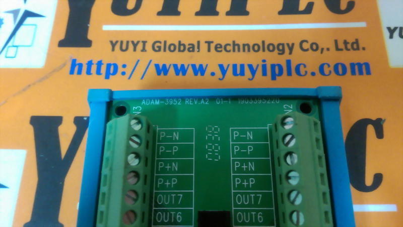 ADVANTECH ADAM-3952 REV.A2 DIN-RAIL WIRING BOARD