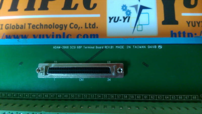 ADVANTECH ADAM-3968 SCSI 68P TERMINAL BOARDS