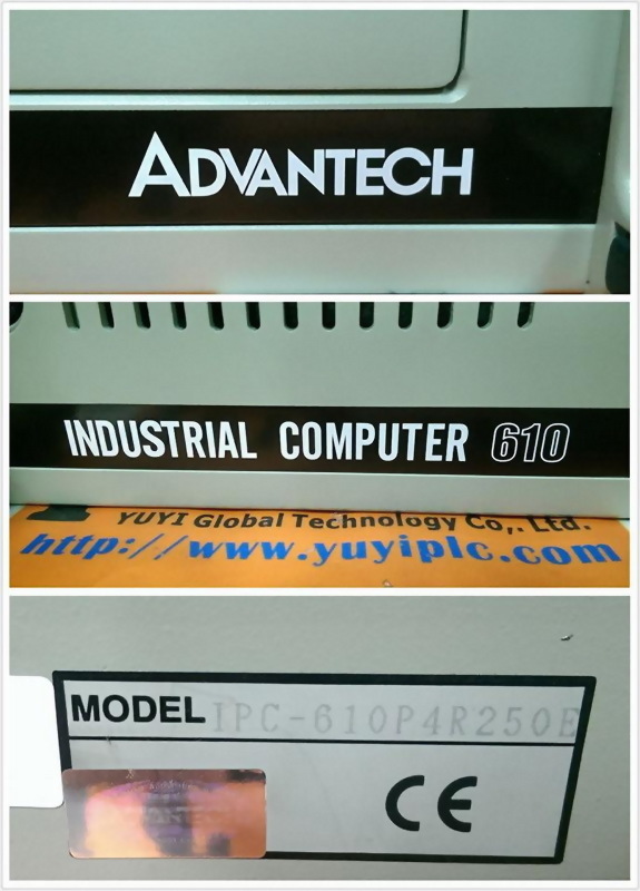 ADVANTECH IPC-610P4R250E INDUSTRIAL COMPUTER 610