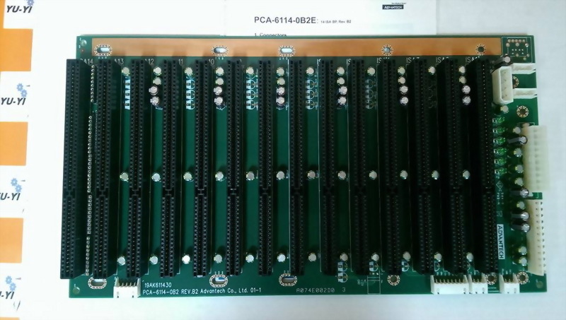 ADVANTECH PCA-6114-0B2E 14 SLOT PCI/ISA BACKPLANE