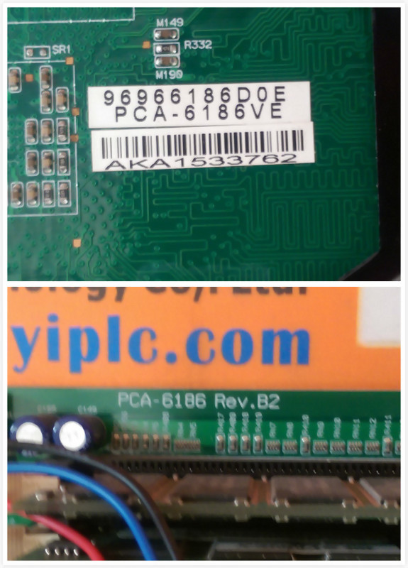 ADVANTECH PCA-6186 REV.B2 PCA-6186VE 19C2618602 BOARD