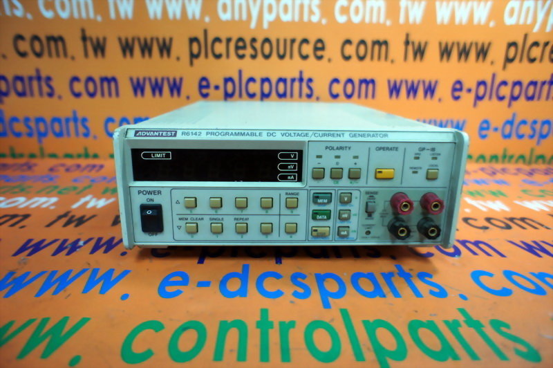 ADVANTEST R6142 PROGRAMMABLE DC VOLTAGE/CURRENT GENERATOR