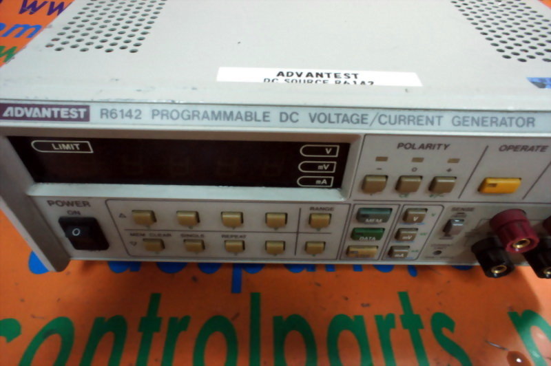 ADVANTEST R6142 PROGRAMMABLE DC VOLTAGE/CURRENT GENERATOR