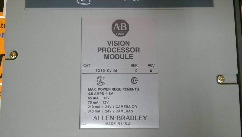 A-B 5370-CVIM VISION PROCESSOR MODULE