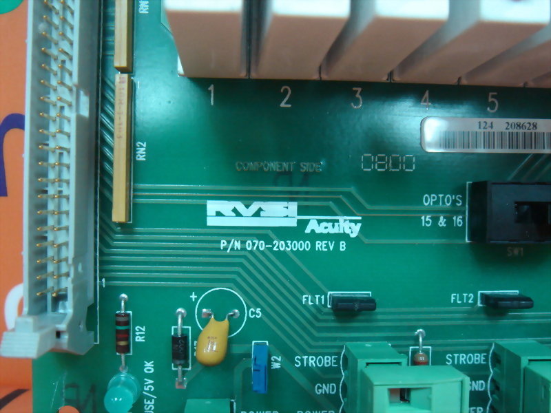 RVSI ACUITY 070-203000 REV B CONTROL BOARD