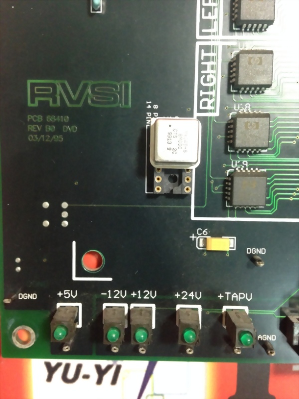 RVSI PCB 68410 REV.B0 CONTROLLER BOARD