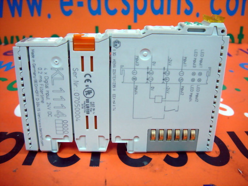 BECKHOFF 4 X DIGITAL INPUT MODULE KL1114