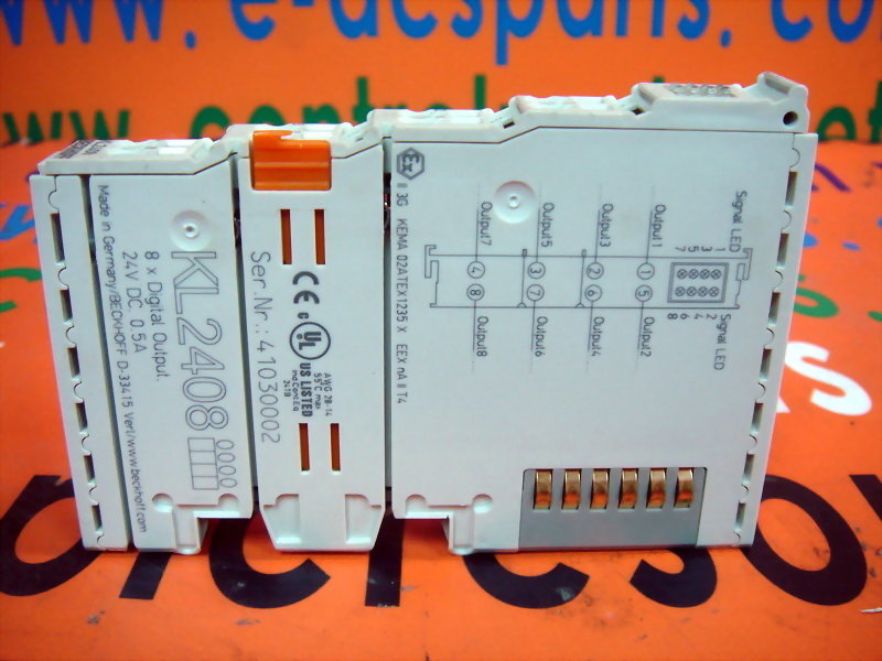 BECKHOFF 8 X DIGITAL OUTPUT MODULE KL2408