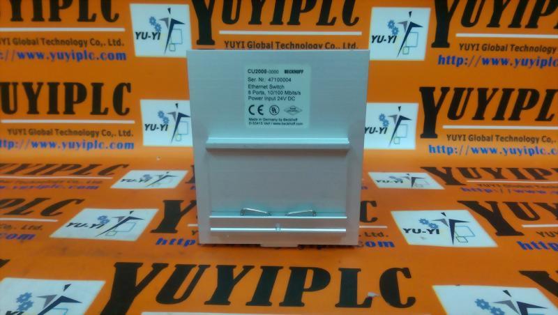 BECKHOFF CU2008-0000 ETHERNET SWITCH 8-PORTS