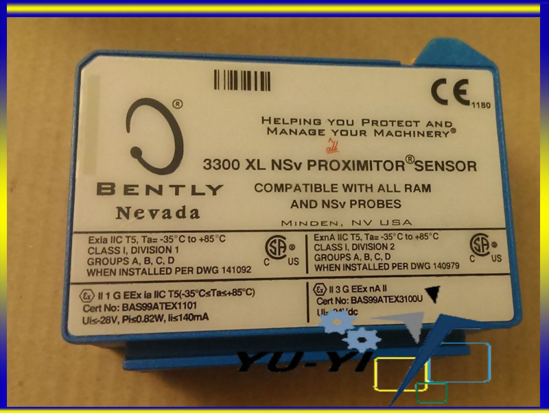 BENTLY NEVADA 3300XL NSV 330980-50-05 PROXIMITY SENSOR