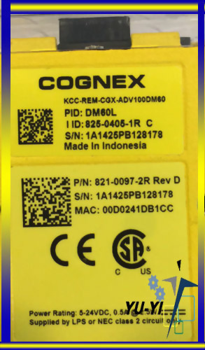 COGNEX DM60L DATAMAN 60 BARCODE READER MACHINE VISION CAMERA DM60