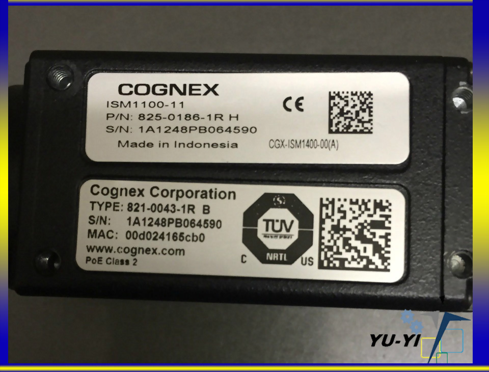 COGNEX IN SIGHT ISM1100-11 W PATMAX MICRO VISION SYSTEM 1100-11 1100 11