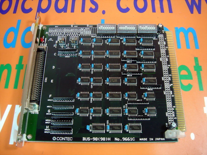 CONTEC BUS-98(98)H NO.9661C CARD