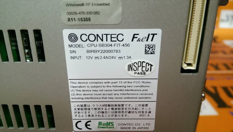 CONTEC CPU-SB304-FIT-456 MICRO CONTROLLER UNIT