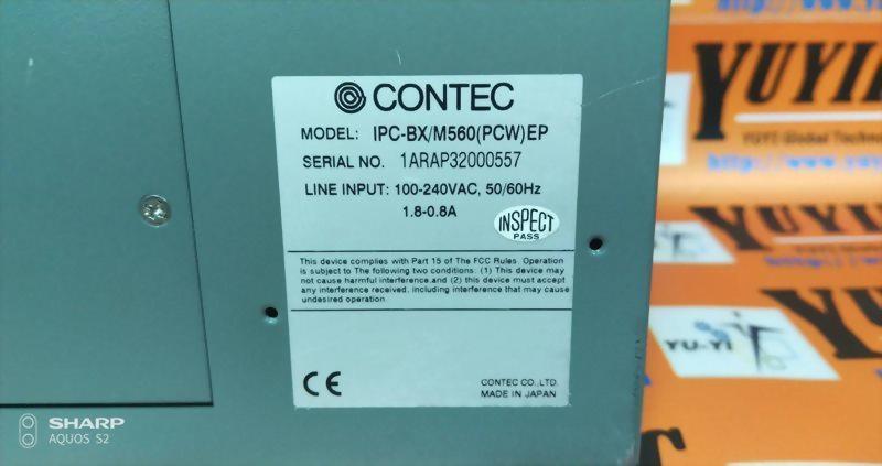 CONTEC INDUSTRIAL COMPUTER IPC-BX/M560(PCW)EP