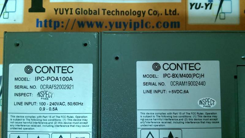 CONTEC IPC-BX/M400(PC)H + IPC-POA100A INDUSTRIAL PC