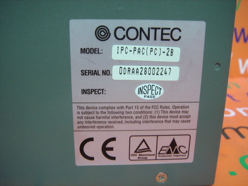 CONTEC IPC-PAC(CPU)-2B