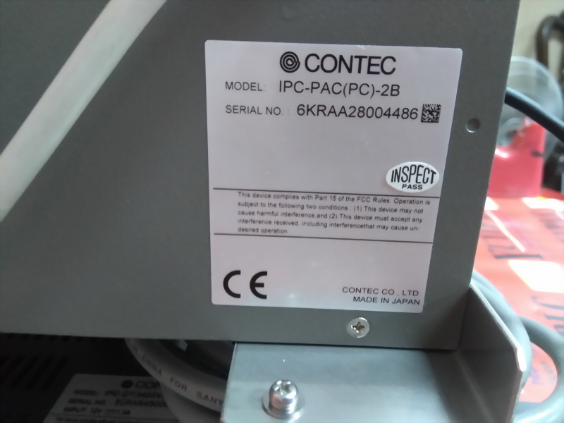CONTEC IPC-PAC(PC)-2B