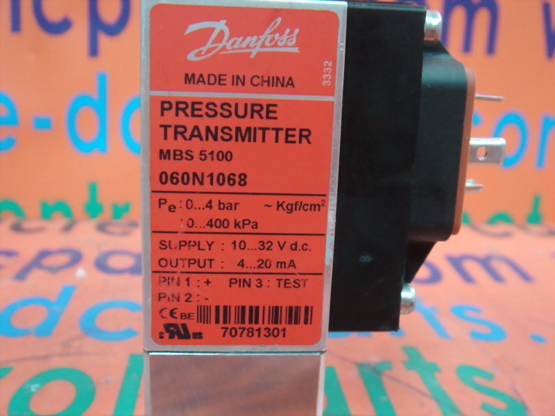 DANFOSS MBS5100 / 060N1068 PRESSURE TRANSMITTER