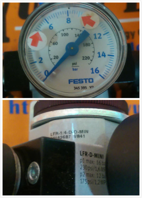 FESTO LFR-D-MINI / LFR-1/4-D-O-MIN FILTER REGULATOR