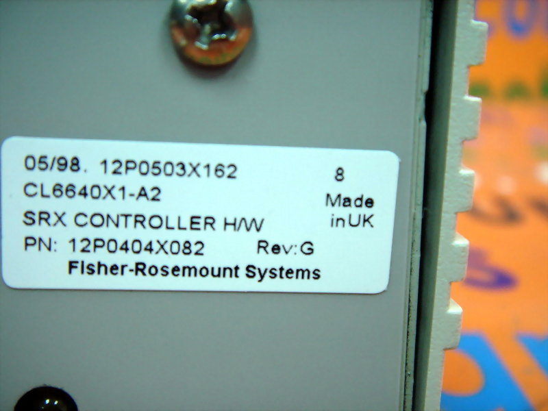 FISHER ROSEMOUNT PROVOX CONTROLLER CL6640X1-A2