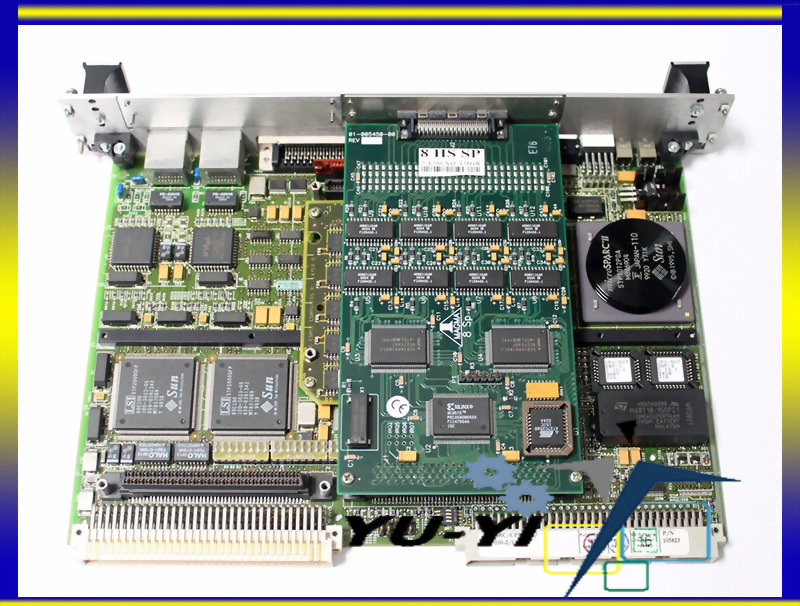 FORCE SPARC CPU-5VT 64-100-2 LB VME SINGLE BOARD COMPUTER