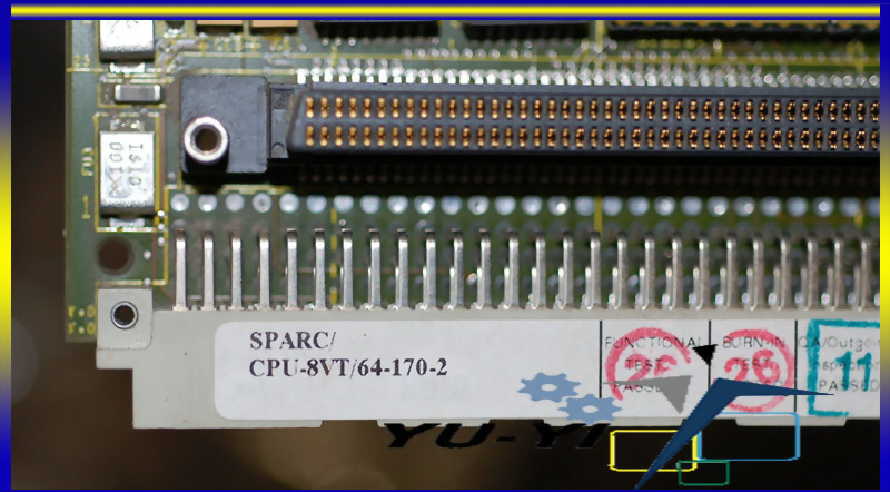 FORCE SPARC CPU-8VT 64-170-2 PN 102777 VME SPARC PROCESSOR