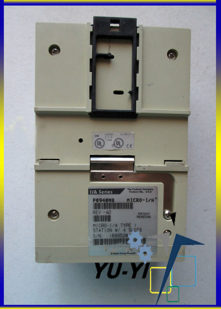FOXBORO P0940NQ MICRO IA REV AD TYPE 1 STATION WITH 4 SLOTS