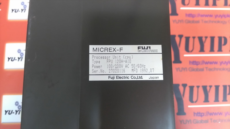 FUJI MICREX-F PROCESSOR UNIT (CPU) FPU 120H-A10