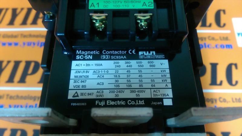 FUJI SC-5N SC93AA MAGNETIC CONTACTOR-NEW
